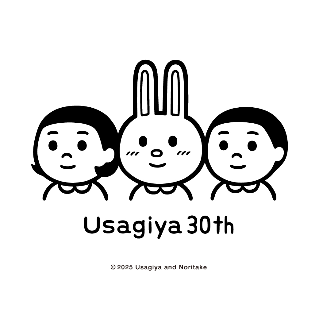 イラストレーター・Noritake氏にうさぎや開店30周年の記念イラストを制作していただきました - usagiya